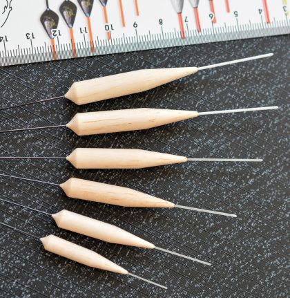 balsa drilled floats bodies