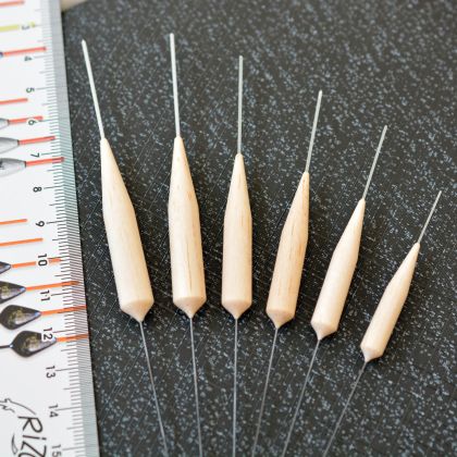 balsa drilled floats bodies